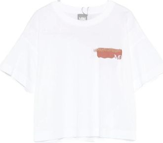 Max Mara Femme, Tops, Blanc, Taille: 36 FR Funale T-Shirt