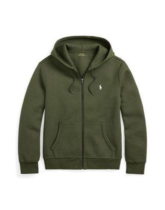 Ralph Lauren Double-Knit Full-Zip Hoodie