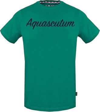 Aquascutum T-Shirt f&uuml;r Herren, Logo (Gr&uuml;n)
