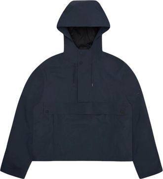 Rains Femme, Vestes, Bleu, Taille: 42 FR Suva Hardshell Short Anorak