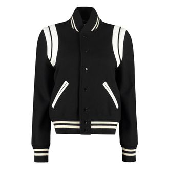 Saint Laurent Damen, Jacken, Schwarzk, 3XSGr&ouml;&szlig;e