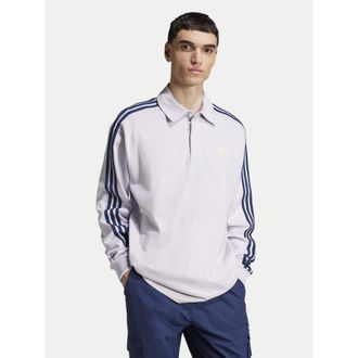 adidas Poloshirt adicolor Rugby JC9916 Violett Regular Fit