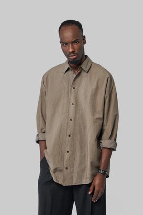 Jan-Jan Van Essche Loose Dress Shirt With Center Back Pleat