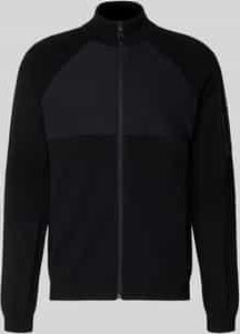 HUGO BOSS Regular Fit Sweatjacke aus Viskose-Mix Modell TOUR HY