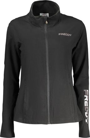 Freddy Femme, Sweatshirts et sweats &agrave; capuche, Noir, Taille: 44 FR SweaT-shirt &agrave; Manches Longues