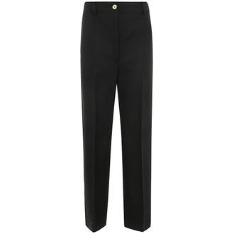 Patou Schwarze Iconic Lange Hose - - Trousers - Damen - Schwarzk - S