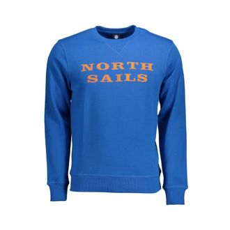 North Sails Blauer Nautischer Herren Baumwollpullover - - Sweatshirts & Hoodies - Herren - Blau - XL