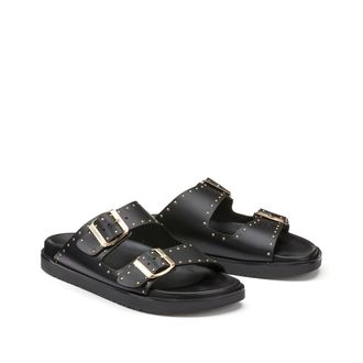 La Redoute Collections Mules En Cuir Détail Clous