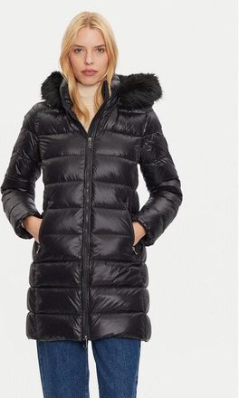 Tommy Hilfiger Daunenjacke WW0WW43122 Schwarz Regular Fit