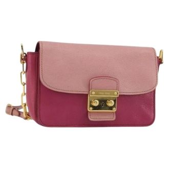 Miu Miu Pre-owned Schultertasche - - Pre-owned - Damen - Rosa - ONE SIZE