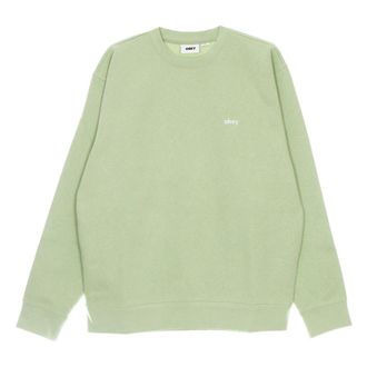 Obey Rundhals-Sweatshirt mit Spezial-Fleece - - Sweatshirts & Hoodies - Herren - Gr&uuml;n - XL