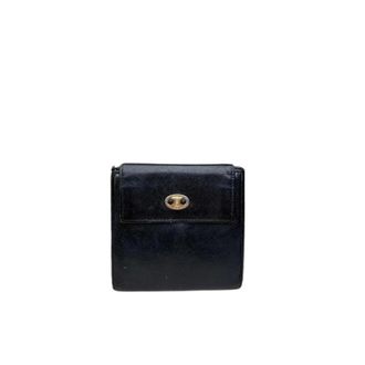 Celine Portefeuille Carr&eacute; Vintage Pre-owned - Femme - Pre-owned - Noir - Taille: ONE Size