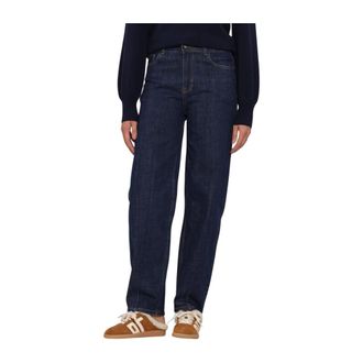 MY ESSENTIAL WARDROBE Mwlucy 187 High Barrel Jeans - - Jeans - Damen - Blau - W27