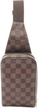 Louis Vuitton unisex, Pre-owned, Brun, Taille: ONE Size Sac Banane en Toile Damier Pre-owned