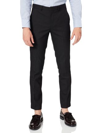 Selected Herren Shdslim-mathcole D. Grey Trs Noos Hose, Grau (Dark Grey Dark Grey), 33/34