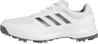 adidas Herren Tech Response 3.0 Wide Golf Shoes Golfschuhe, Cloud White/Dark Silver Metallic, 42 2/3 EU