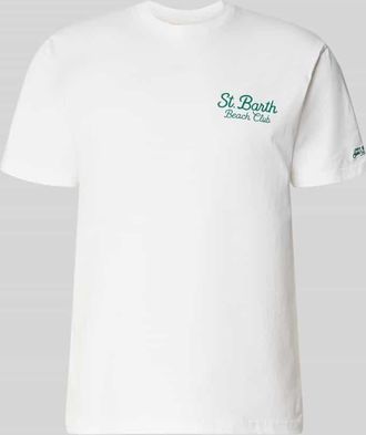 MC2 Saint Barth T-Shirt mit Label-Prints Modell PORTLAND