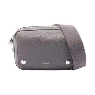 Loewe Pre-owned Vintage Leather Crossbody Bag - - Pre-owned - Damen - Grau - ONE SIZE