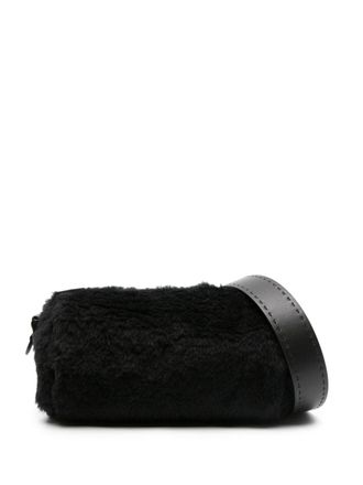 Max Mara petit sac &agrave; bandouli&egrave;re Teddy Roll - Noir