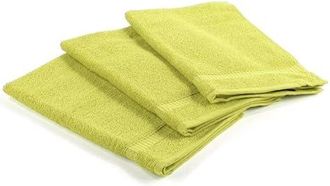 Caleffi Serviette de Bain 2 Pi&egrave;ces en 100% Coton Eponge - 1 Serviette Toilette 50x100 cm + 1 Serviette Visage 40x60 cm, Douce et Ultra Absorbante - Serviettes