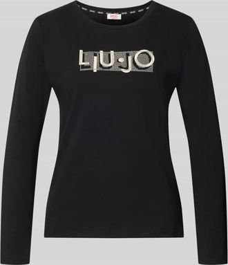 Liu Jo Langarmshirt aus Baumwoll-Mix