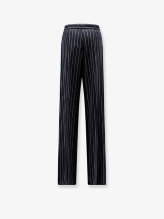 Max Mara Womens Trousers Mxmrio Jersey Black Viscose