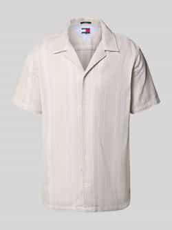 Tommy Jeans Regular Fit Freizeithemd mit Allover-Muster