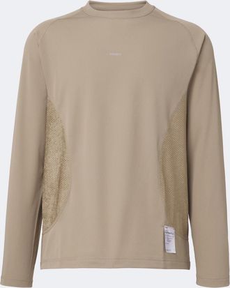 SATISFY Longsleeve FuzzFleece Octa aus Jersey und Trikot