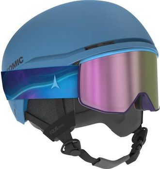 Atomic Herren Helm FOUR AMID Blue