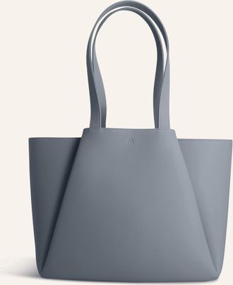 Kaai Kaai Schultertasche Midi Pyramid blau