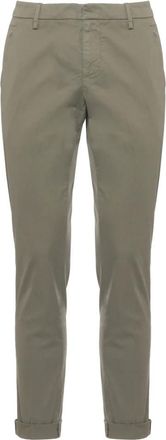 Dondup Homme, Pantalons, Vert, Taille: W35 Pantalon Chino Coupe Droite