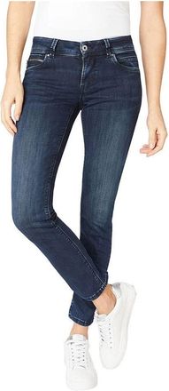 Pepe Jeans London Damen New Brooke Jeans, Blue (Denim-VW0),24W / 34L