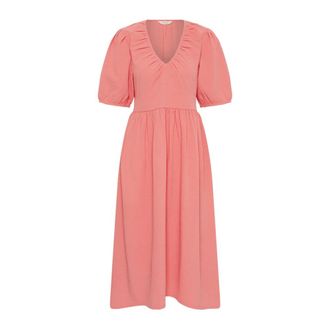 Part Two Midikleid - - Dresses - Damen - Rosa - 2XL