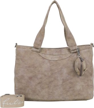 Fritzi Aus Preußen Schultertasche Umhängetasche Joly Waffly Shoulder Bag Old Wood braun