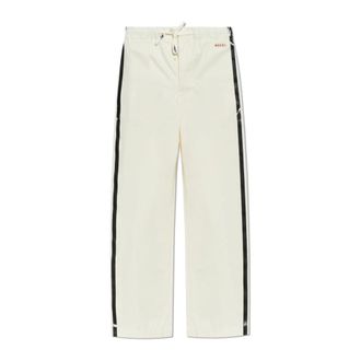 Marni Weit geschnittene- gerade Hose - - Trousers - Damen - Beige - XS