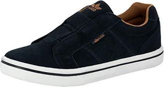 Lico Homme Jimdo Slipper Baskets Enfiler, Bleu (Marine/Braun Marine/Braun), 46 EU