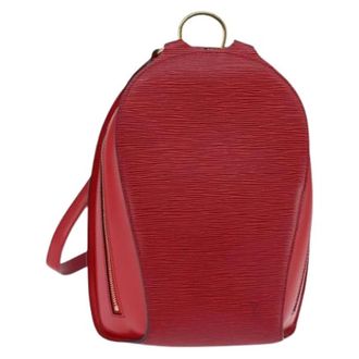 Louis Vuitton Pre-owned Lederrucksack - - Pre-owned - Damen - Rot - ONE SIZE