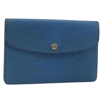 Louis Vuitton Pre-owned Vintage Clutch - - Pre-owned - Damen - Blau - ONE SIZE