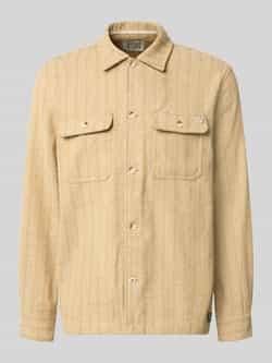 Scotch & Soda Relaxed Fit Hemdjacke mit Brusttaschen