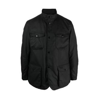 Barbour Ogston Wachsjacke - - Jackets - Herren - Schwarzk - L