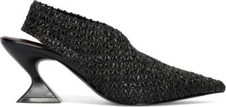 Jeannot Femme, Chaussures, Noir, Taille: 39 EU Aj651 Escarpin en raphia