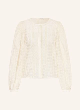 Sofie Schnoor Bluse Corasw Aus Lochspitze weiss