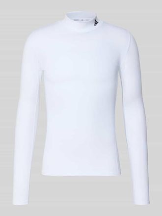 adidas Slim Fit Sport-Langarmshirt mit Logo-Print