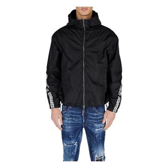 Dsquared2 Herren, Jacken, Schwarzk, LGr&ouml;&szlig;e