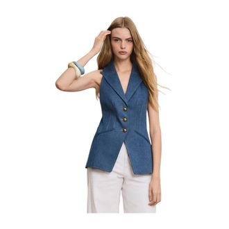 Veronica Beard Damen, Jacken, Blau, LGr&ouml;&szlig;e