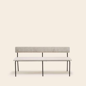 Madura Banc Ysabeau Klark ivoire et taupe - ECRU
