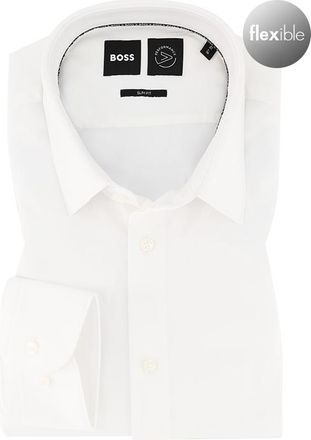 HUGO BOSS Herren Hemd weiß