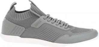 HUGO BOSS Extreme Sneaker f&uuml;r Herren, Wildleder (Grau)