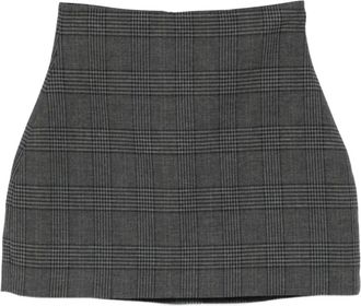 Aniye By minijupe à carreaux - Gris