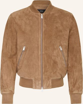 Arma Arma Lederblouson Didier braun